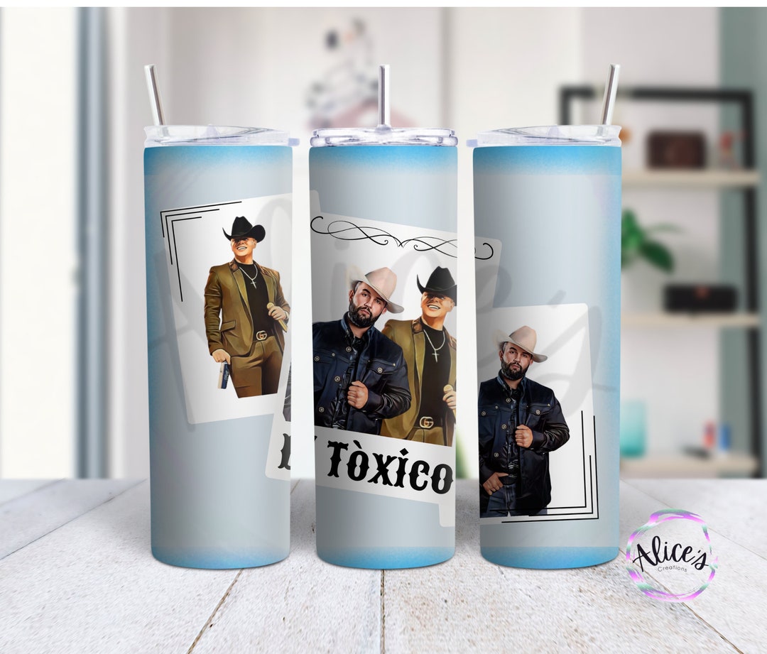 El Toxico, Tumbler Print, Carin Leon, Eduin Caz, Grupo Firme, Digital ...