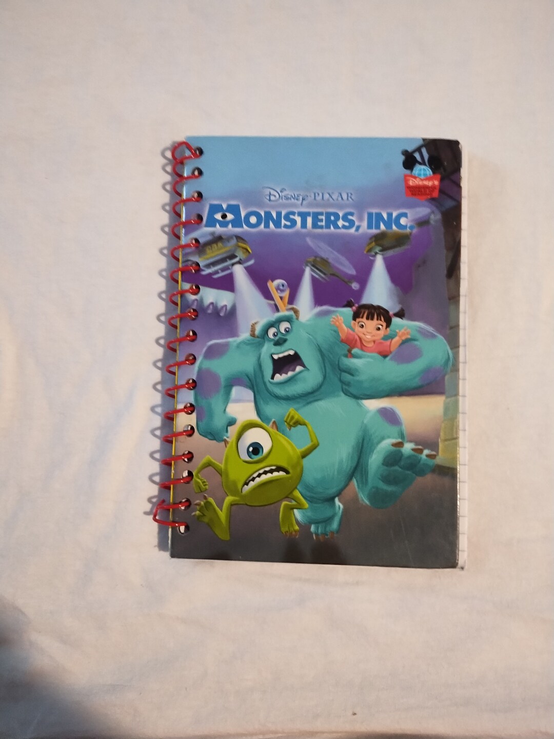 Monsters Inc Story Book Spiral Bound Junk Journal - Etsy