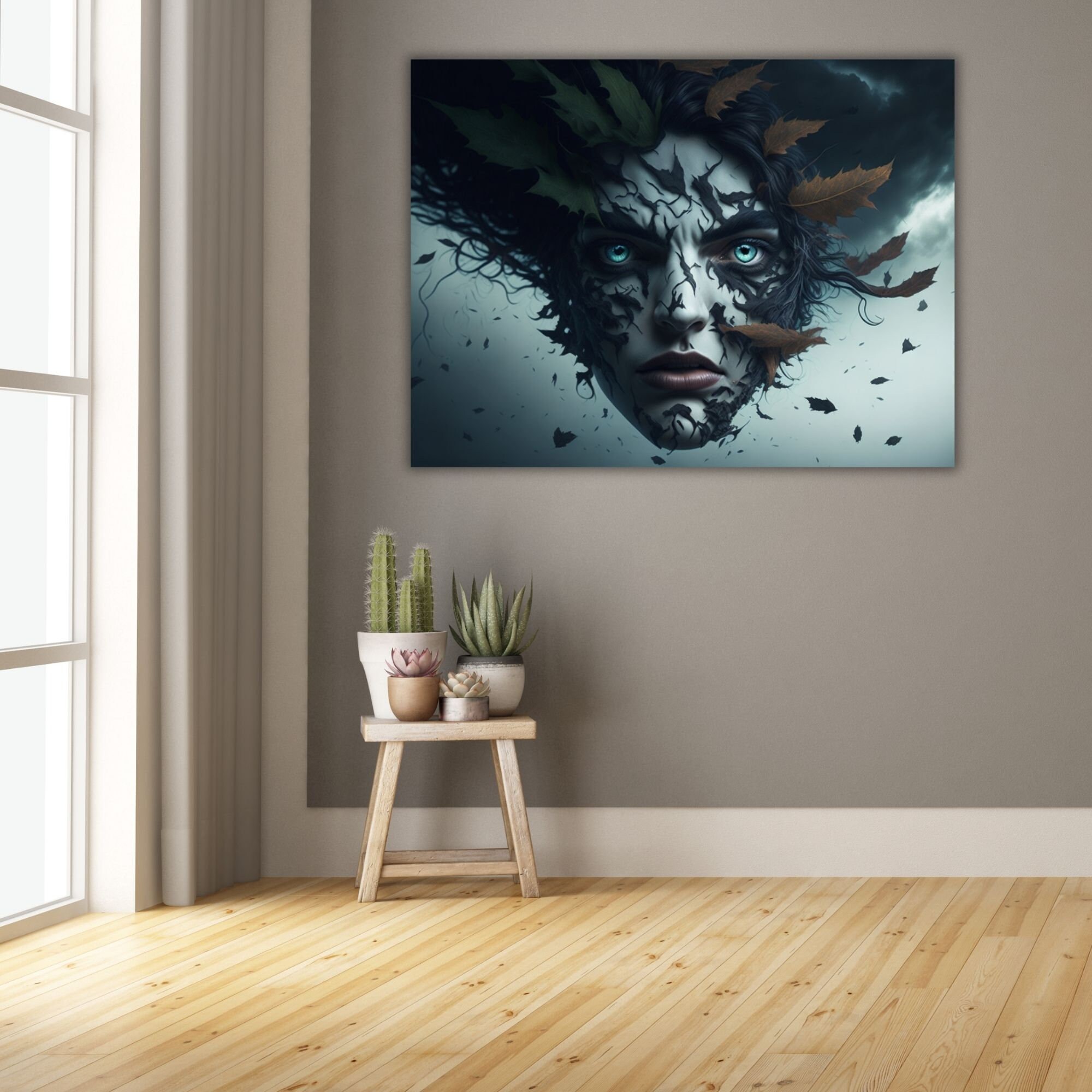 Midjourney AI Generated Dreamscape Wall Art Canvas Prints High Quality ...