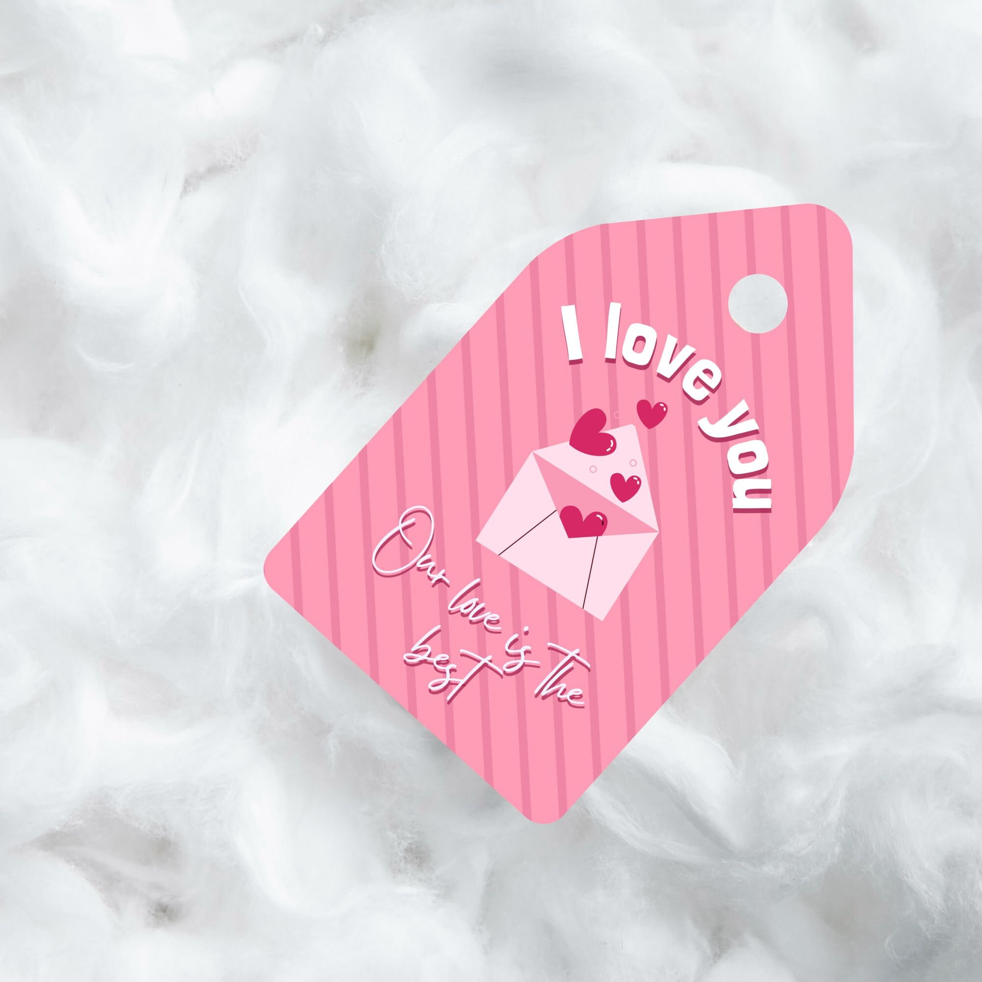 Personalized Happy Valentines Day Gift Tags - Custom Printable Gift ...