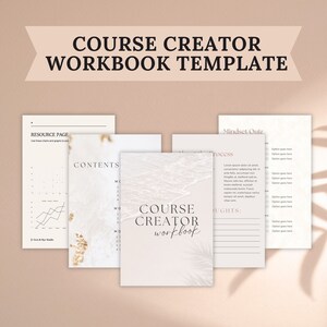 Editable Ebook Template - Canva Coaching Workbook (digital Download) - Etsy