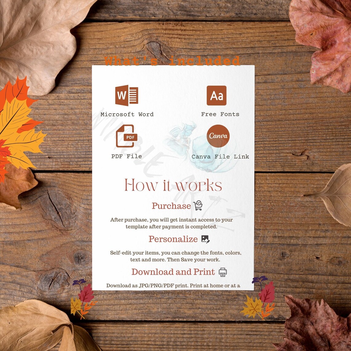 Editable Thanksgiving Invitation Canva Template Digital Fall Invites ...