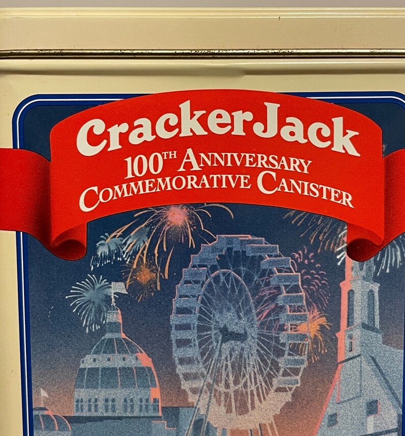 Vintage Cracker Jack 100th Anniversary Commemorative Tin - Etsy