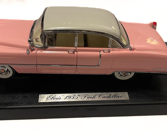 MRC Elvis Pink Cadillac 1955 1/18 Scale Die Cast Collector's Model - Etsy