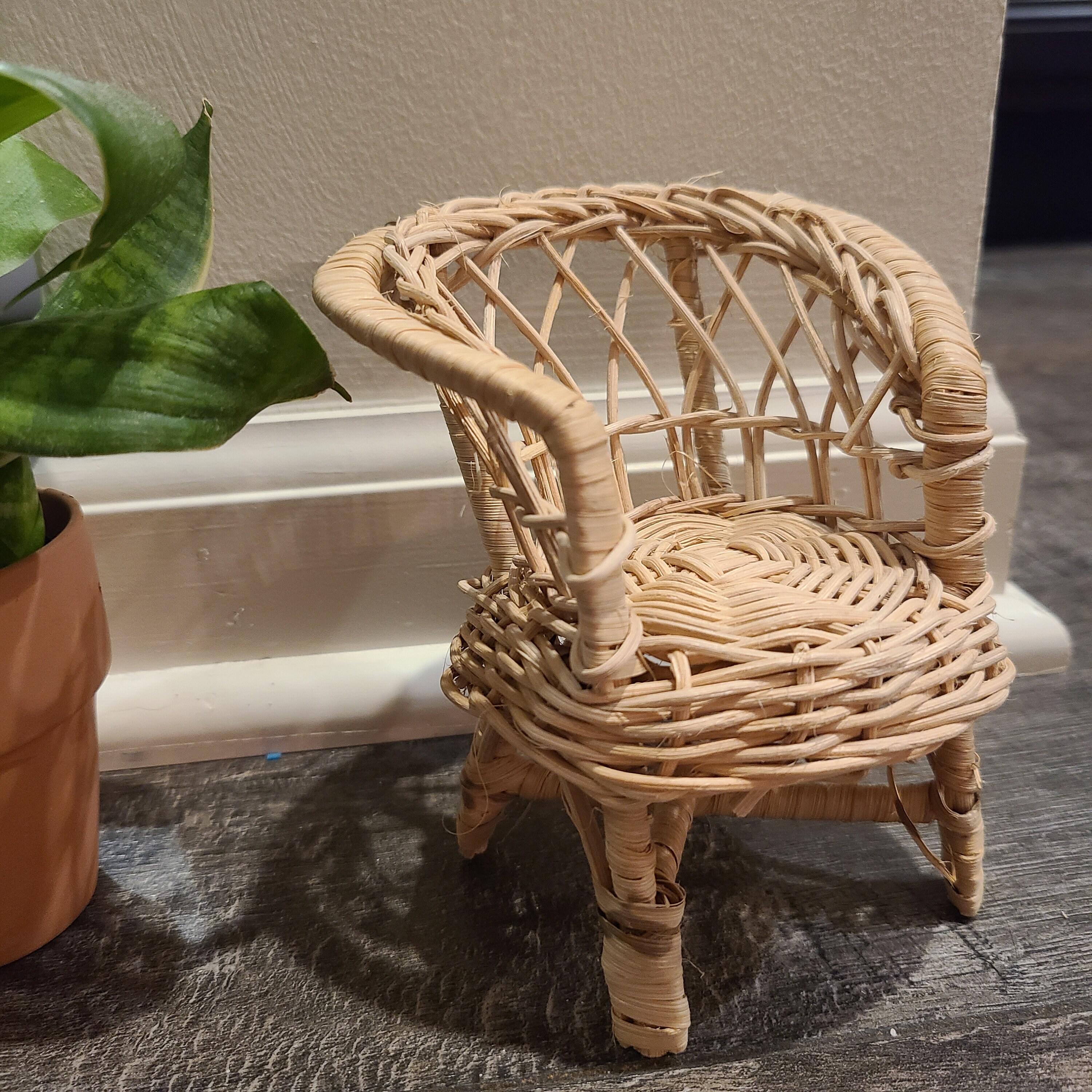 1960s Miniature Doll Wicker Furniture - Etsy