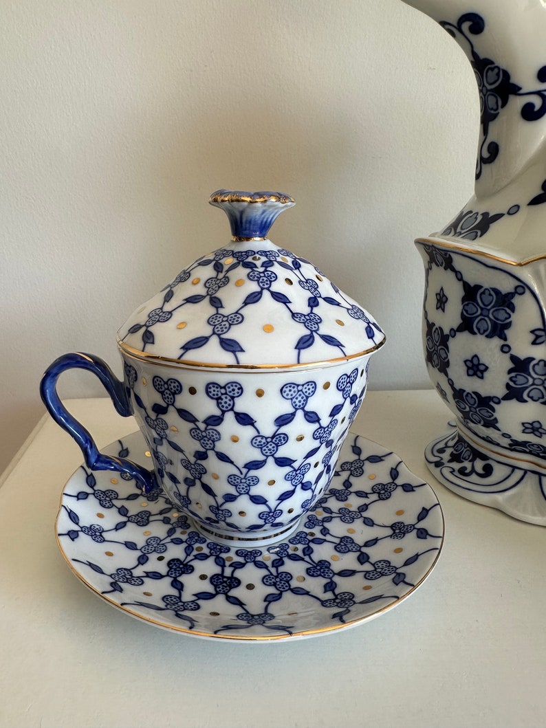 Bombay Tea Pot and Tea Cups With Lid (each Sold Individually) - Etsy