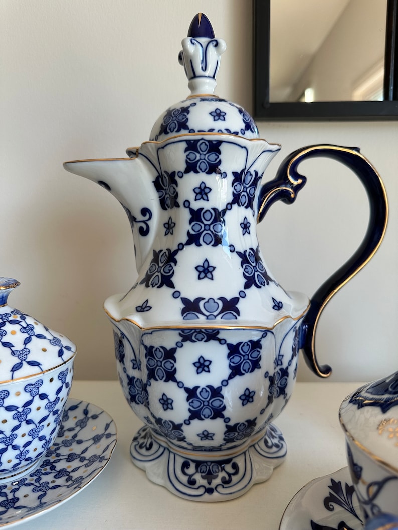 Bombay Tea Pot and Tea Cups With Lid (each Sold Individually) - Etsy