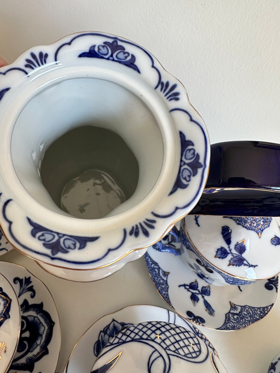 Bombay Tea Pot and Tea Cups With Lid (each Sold Individually) - Etsy