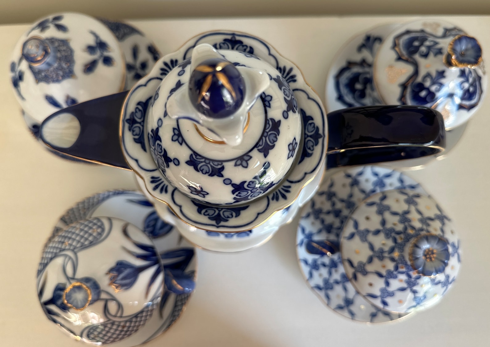 Bombay Tea Pot and Tea Cups With Lid (each Sold Individually) - Etsy