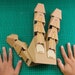 Articulated Big Mechanical Gauntlet Cardbard Craft Template DIY Plan - Etsy