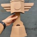 Cyberpunk Cardboard Helmet With Retractable Face Cardboardcraft ...
