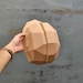 Safety Helmet Cardboard Template - DIY Headpiece Craft Printable ...