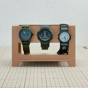 Cardboard Watch Stand Template: DIY Printable Pattern (glueless ...