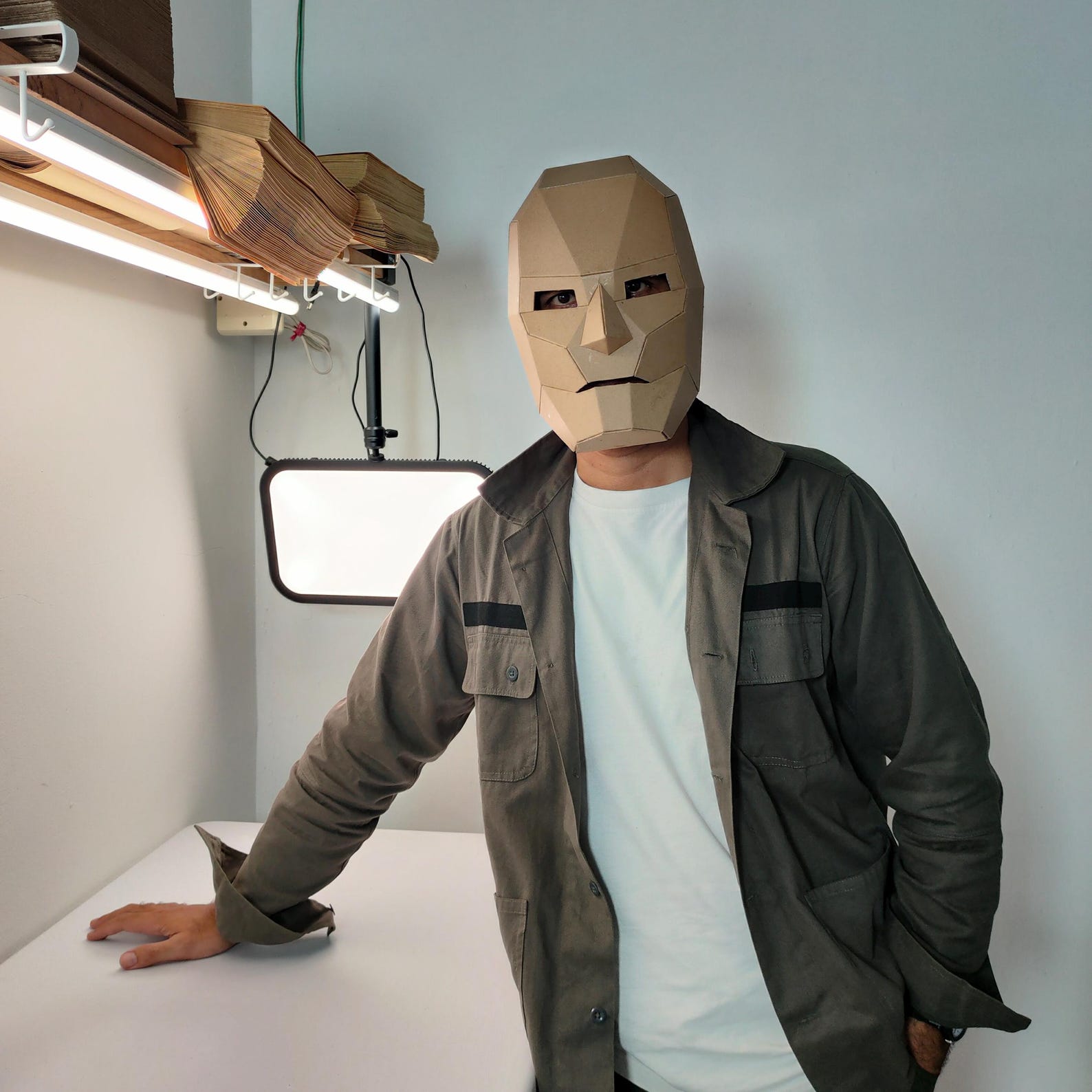 Villain Doom Mask Template - DIY Cardboard Helmet Pattern (scalable PDF ...