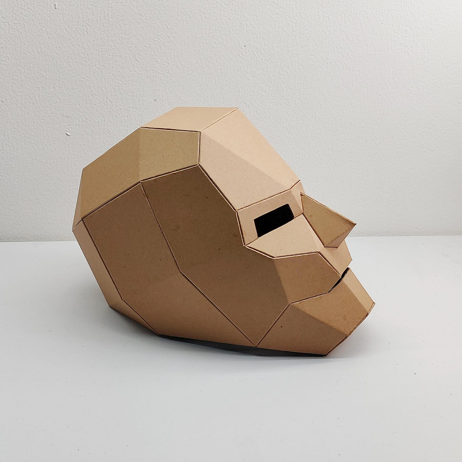 Cardboard Super Villain Mask Template. DIY Printable Pattern for ...