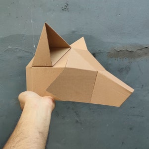 Wolf Hat Template - DIY Cardboard Craft Pattern (scalable PDF) - Etsy