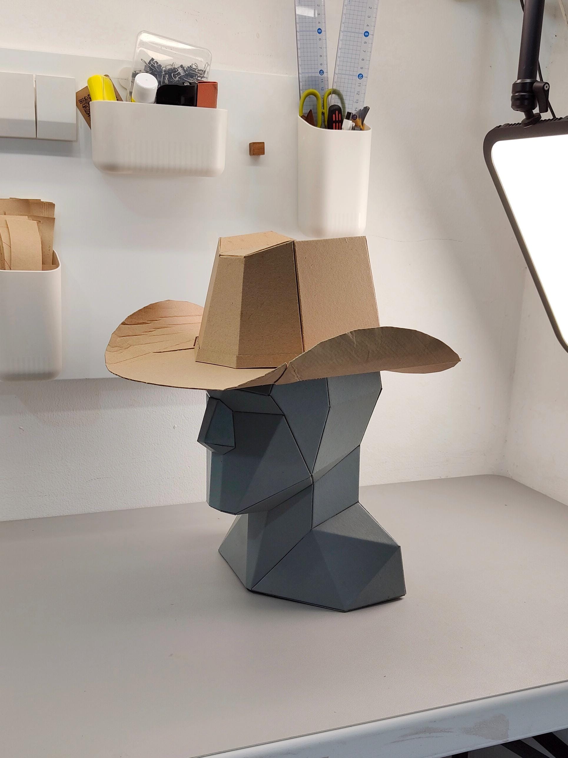 Cowboy Hat Cardboard Template - Printable DIY Pattern for Costume and ...