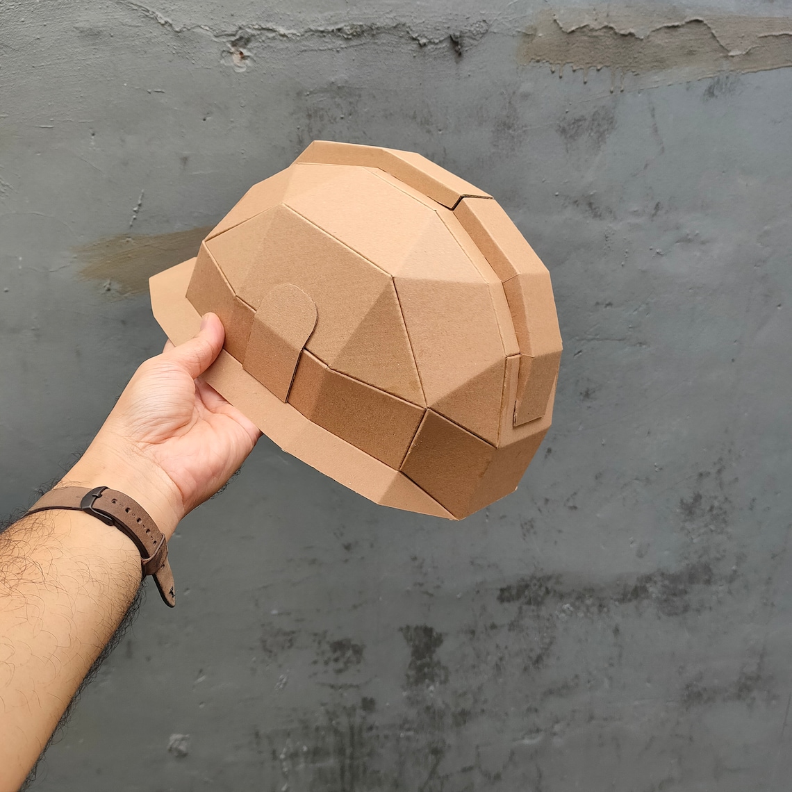 Safety Helmet Cardboard Template - DIY Headpiece Craft Printable ...