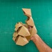Articulated Big Mechanical Gauntlet Cardbard Craft Template DIY Plan ...