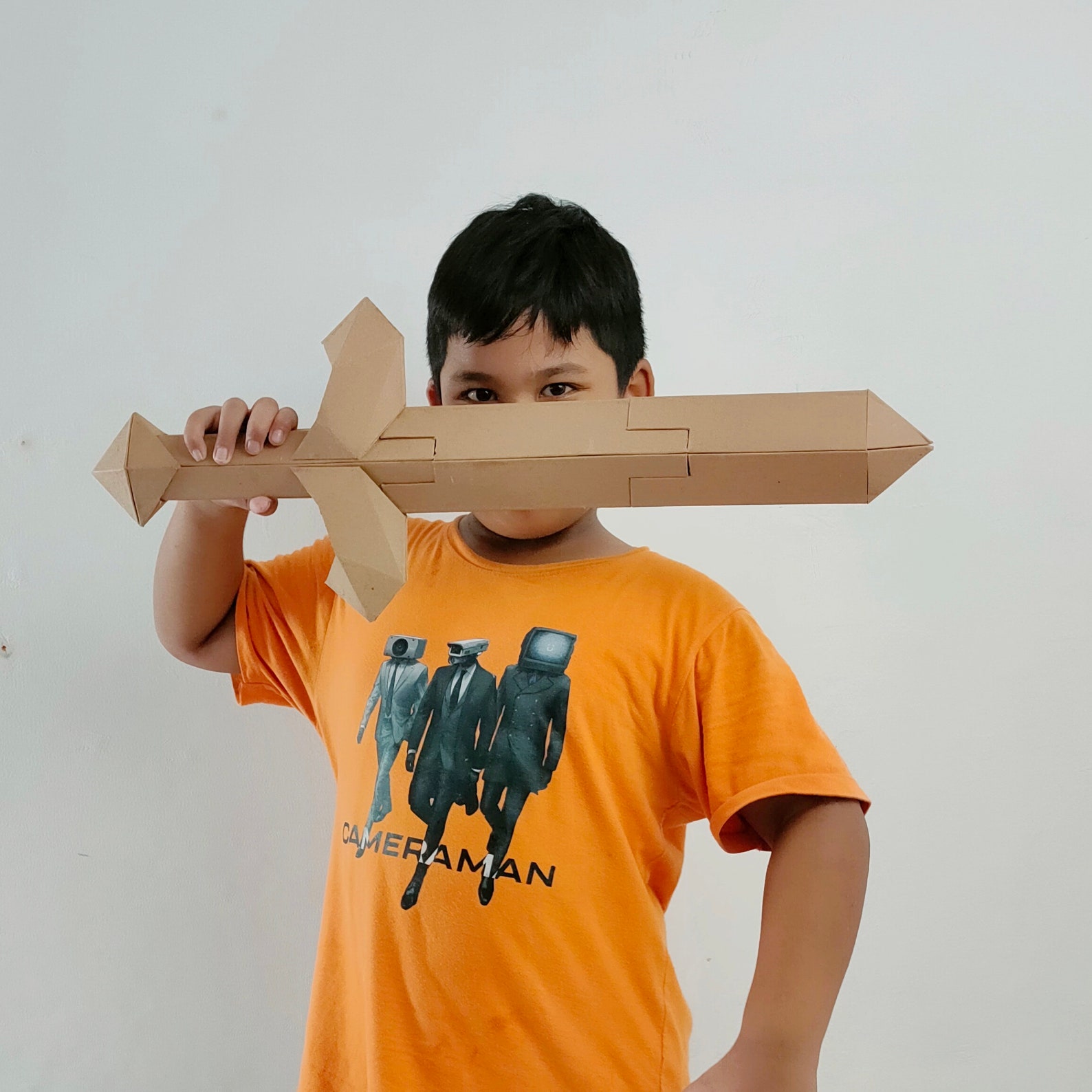 Cardboard Knight Sword Inspired by Minecraft Template. DIY Printable ...
