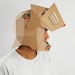 Cardboard Knight Helmet Template. DIY Printable Pattern for Creating ...