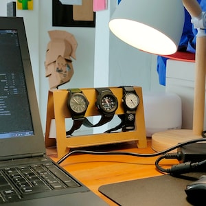 Cardboard Watch Stand Template: DIY Printable Pattern (glueless ...