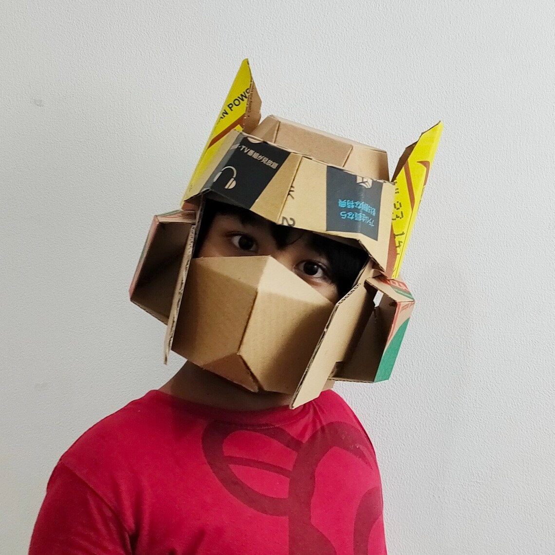 Optimus Prime Simple Robot Helmet Cardboard Craft Template DIY Plan - Etsy