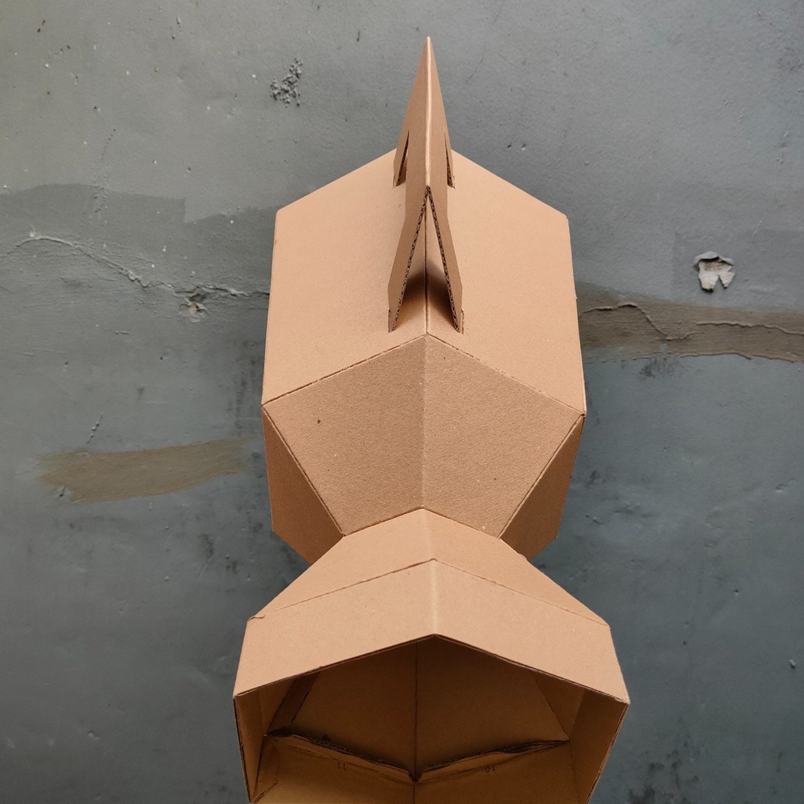 Big Trophy Cup Cardboard Craft Template DIY Plan. Scalable PDF Template ...