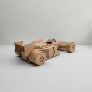 Cardboard F1 Car Mark 2 Template: DIY Printable Pattern (PDF) - Etsy