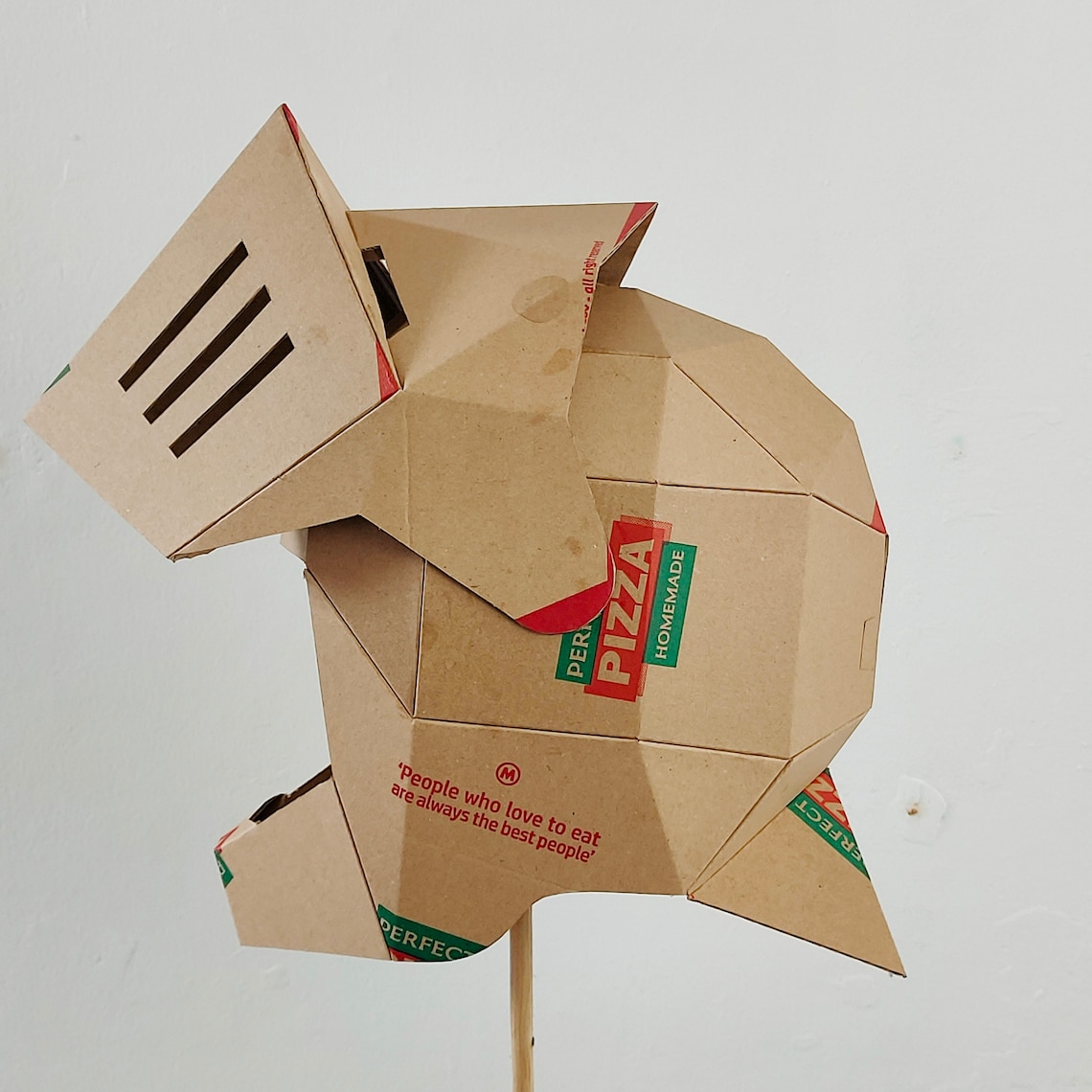 Cardboard Knight Helmet Template. DIY Printable Pattern for Creating ...