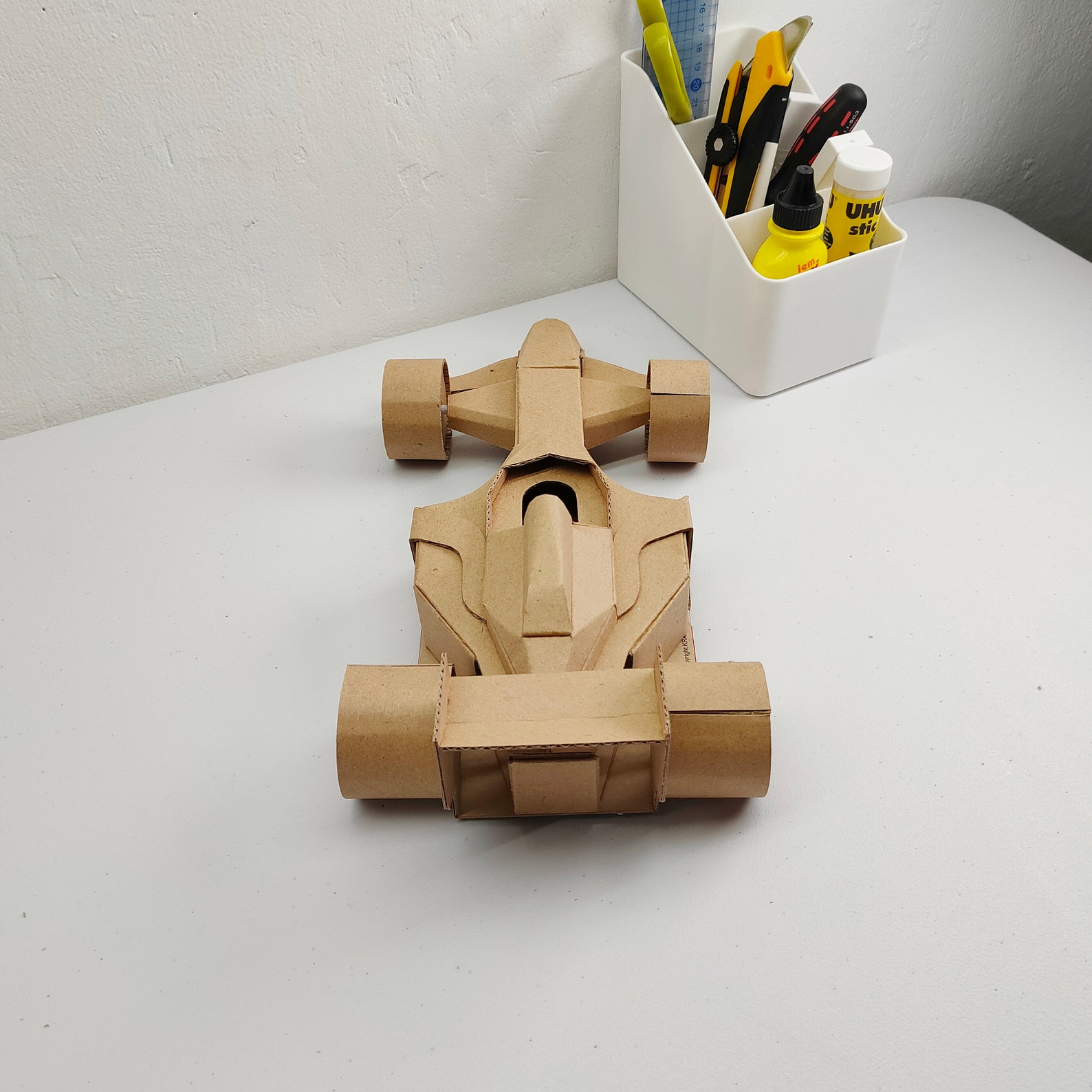 F1 Car Template - DIY Cardboard Craft Pattern (scalable PDF) - Etsy