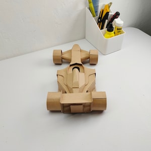 Cardboard F1 Car Template: DIY Printable Pattern (PDF) - Etsy
