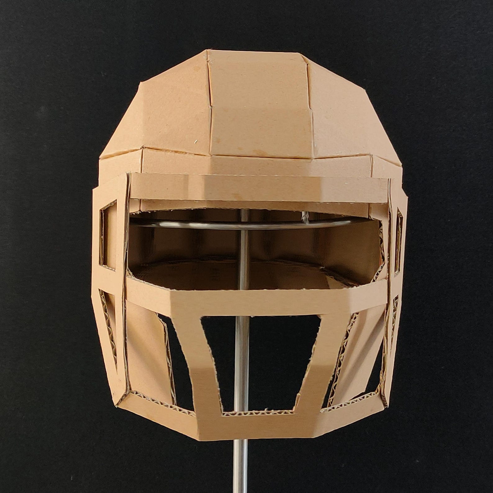 American Football Helmet Cardboard Template - Printable DIY Pattern for ...