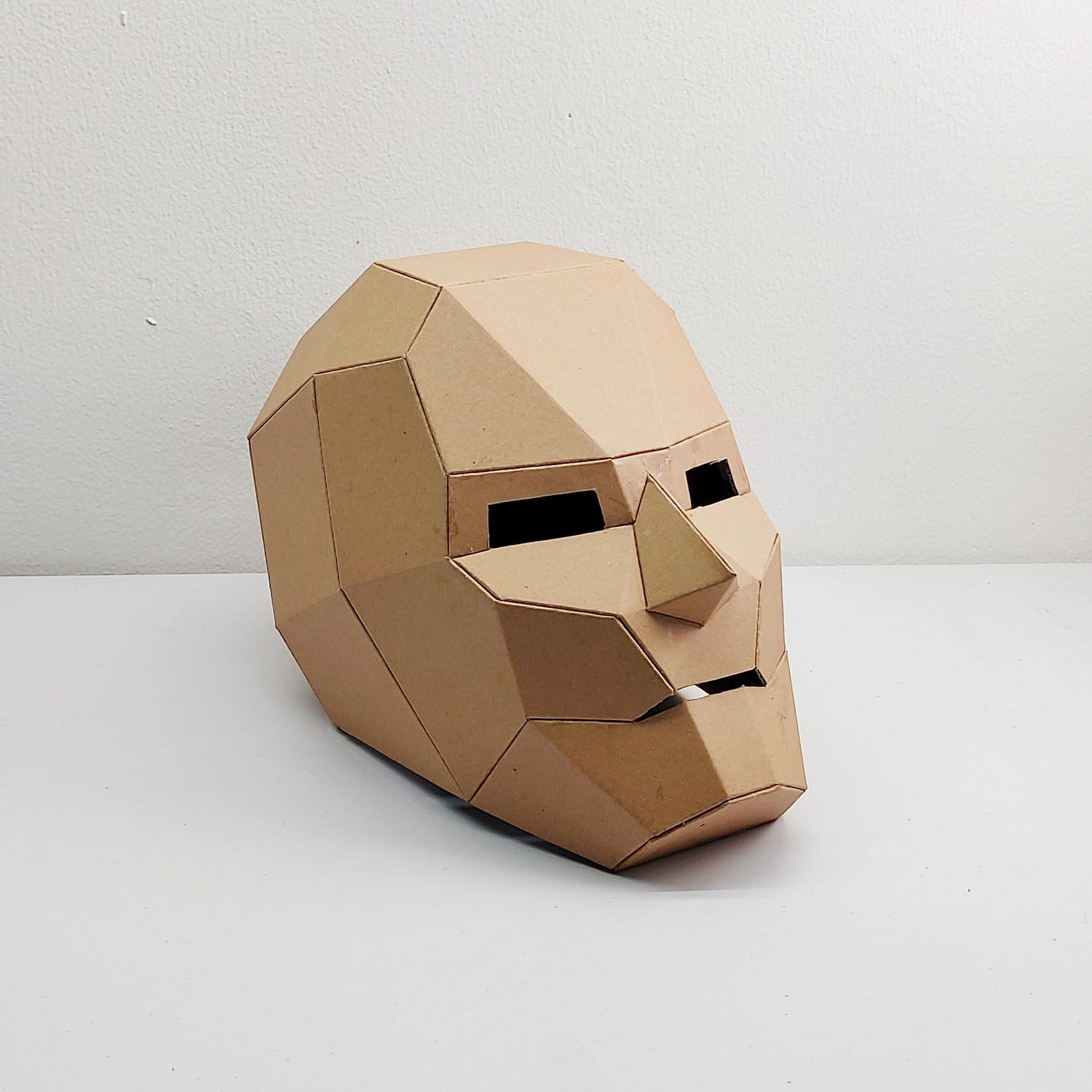 Cardboard Super Villain Mask Template. DIY Printable Pattern for ...