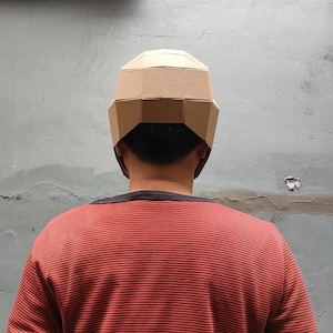 Cardboard Skull Tactical Helmet Template: DIY Printable Pattern (PDF ...