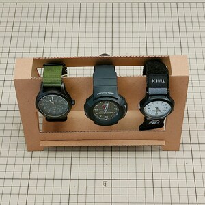 Cardboard Watch Stand Template: DIY Printable Pattern (glueless ...