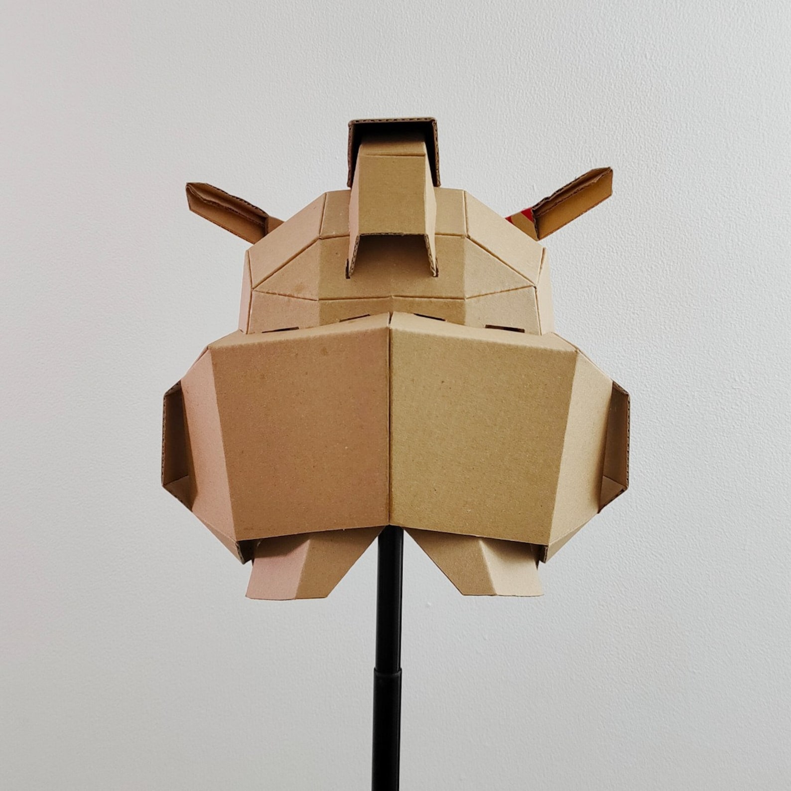 Cardboard Robot or Mecha Helmet Template DIY Plan Blueprint - Etsy Canada