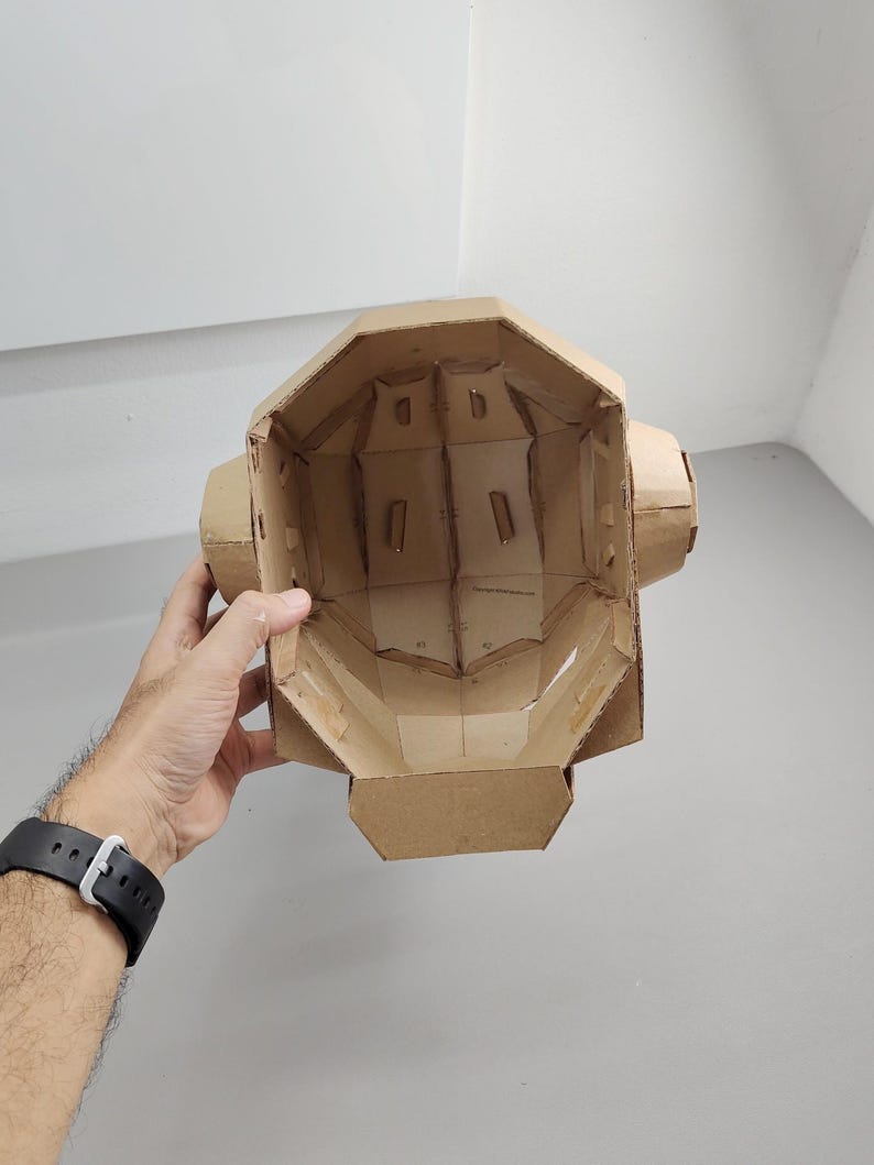 Space Marine Helmet Template, Printable Cosplay Costume Pattern ...