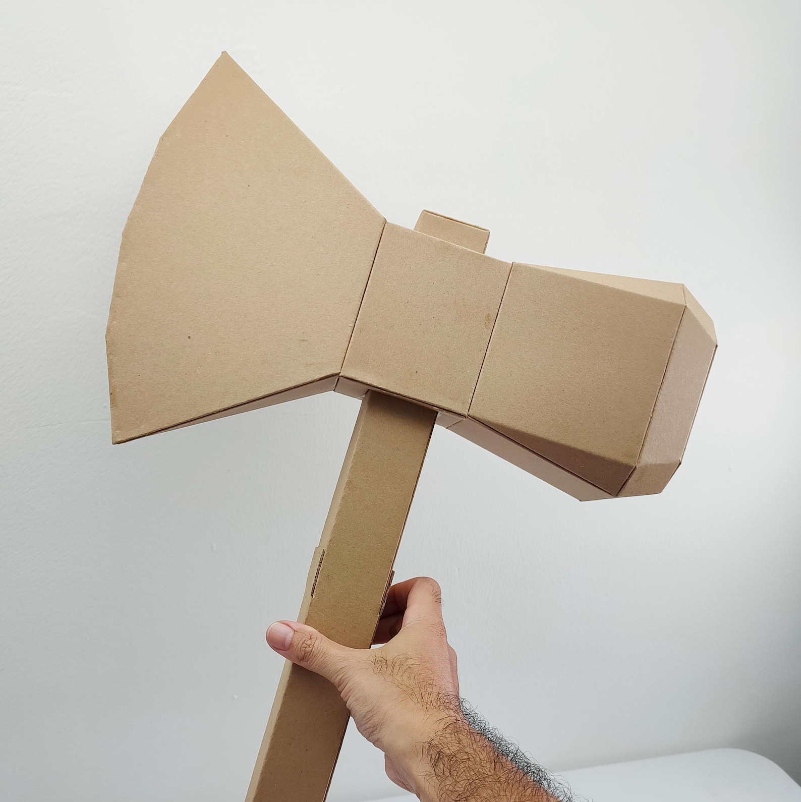 Cardboard Hammer Axe Template: DIY Printable Pattern (PDF) - Etsy