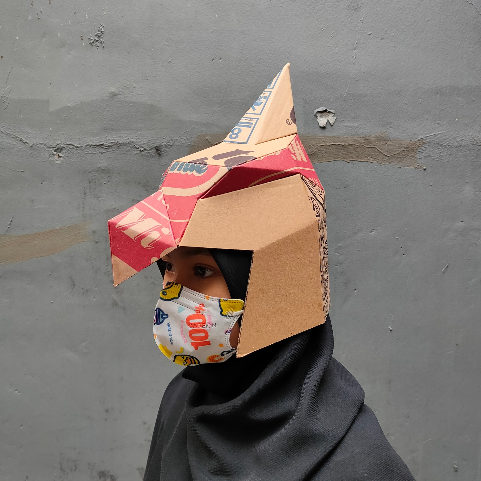 DIY Cardboard Hawk Helmet Template: Printable Pattern (PDF) - Etsy