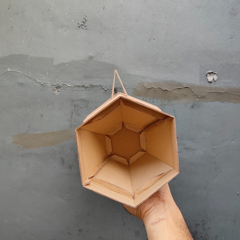 Big Trophy Cup Cardboard Craft Template DIY Plan. Scalable PDF Template ...