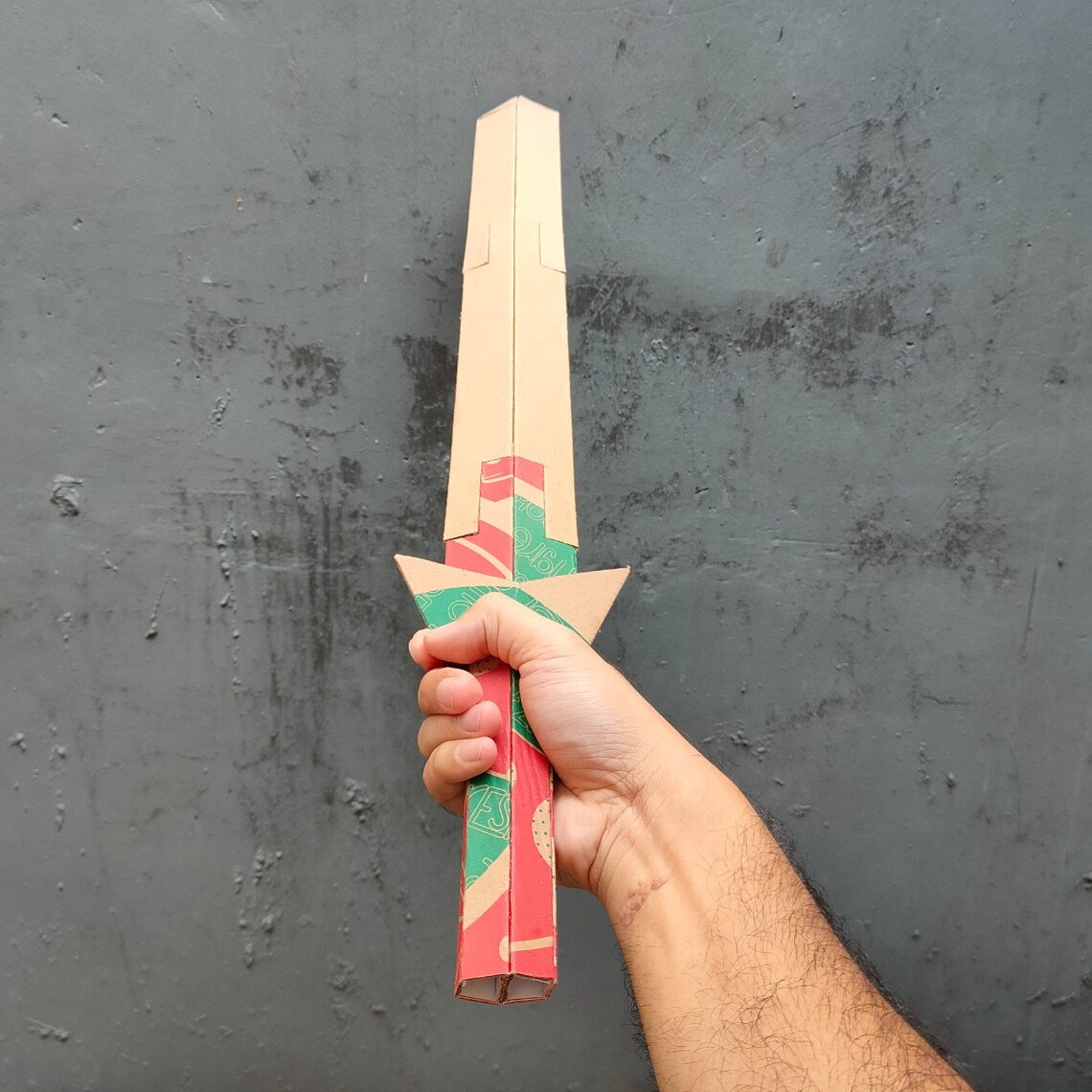 3D Cardboard Sword Template. DIY Plan Blueprint - Etsy