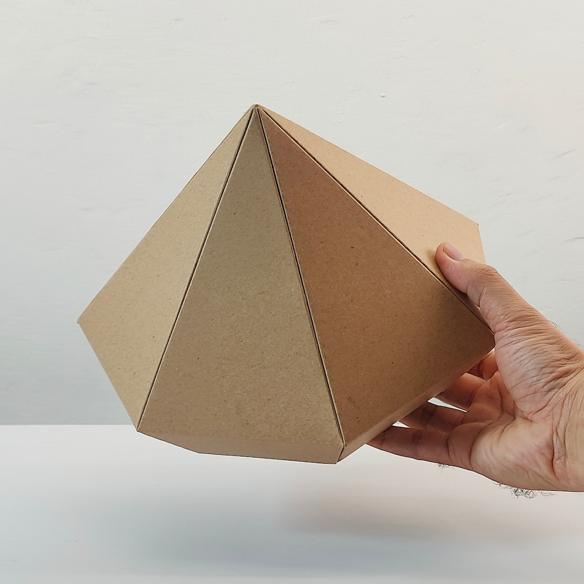 Diamond Template (heptagon) - DIY Cardboard Craft Pattern (scalable PDF ...