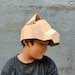 Simple Tiger Hat Cardboard Craft Template DIY Plan. Scalable PDF ...