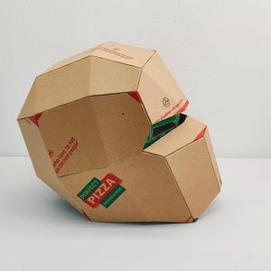 Cardboard Ninja Helmet Template: DIY Tactical Base Helmet (PDF Pattern ...