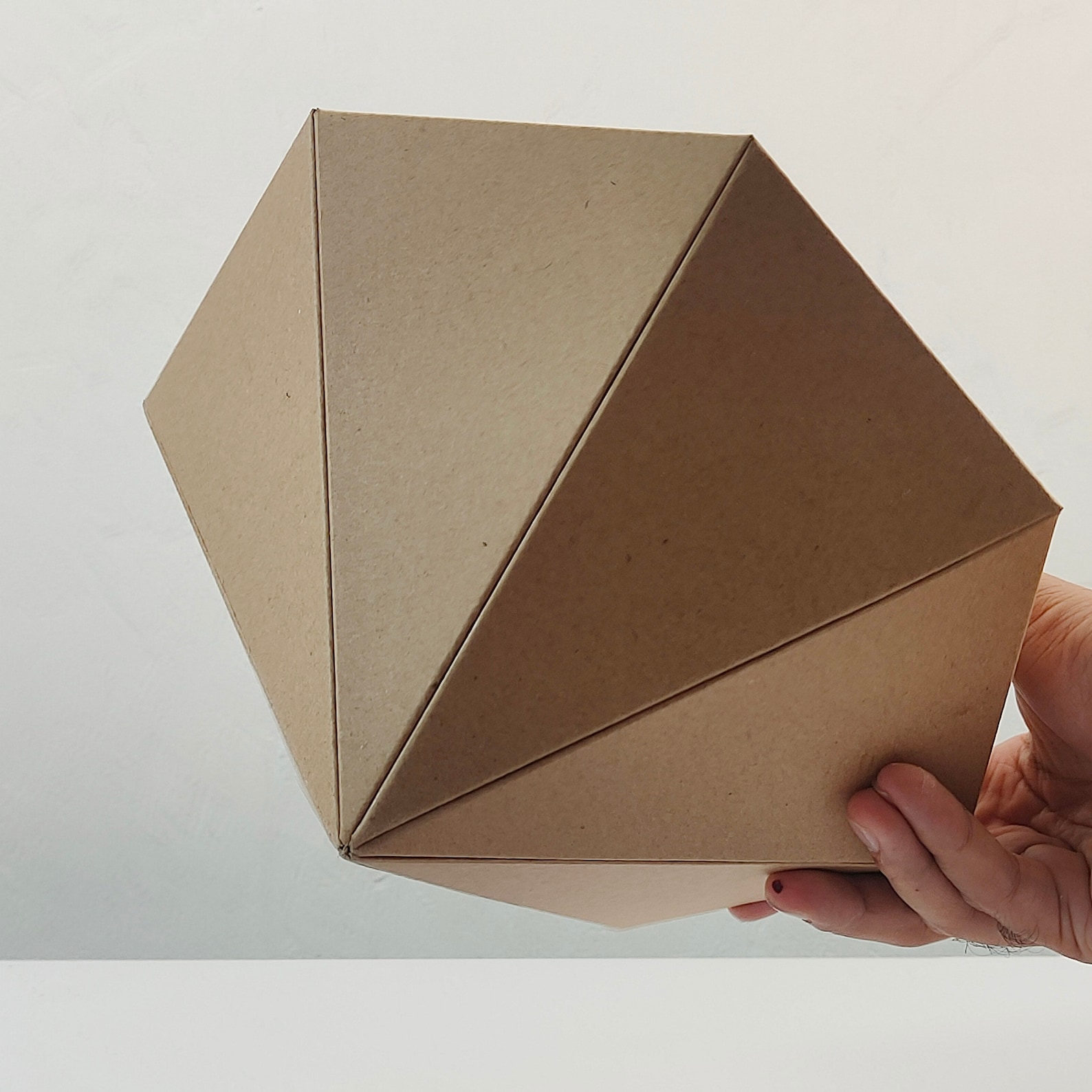 DIY Cardboard Diamond Shape Template: Heptagon Design (PDF Pattern) - Etsy