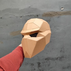Cardboard Skull Tactical Helmet Template: DIY Printable Pattern (PDF ...