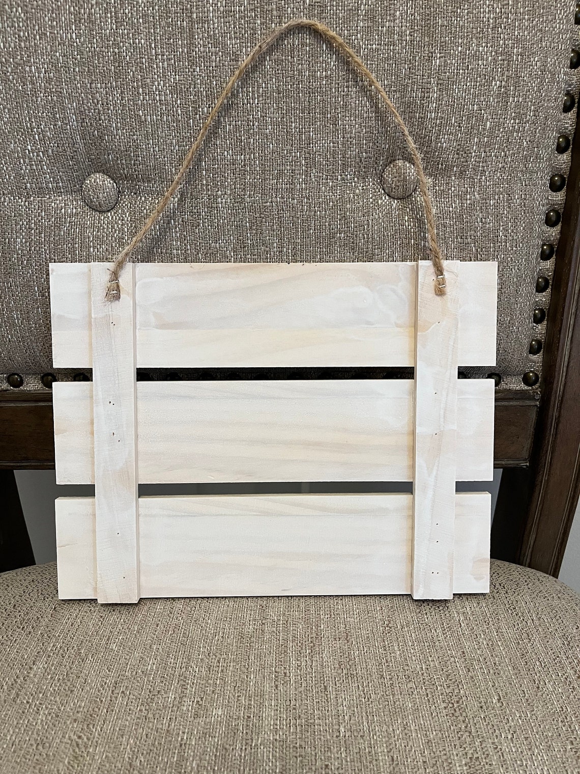 Custom Three Row Hanging Wooden Sign - Etsy