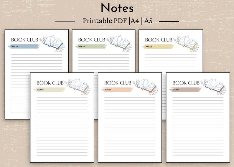 Book Club Discussion Kit, Printable Book Club Questions, Reading ...