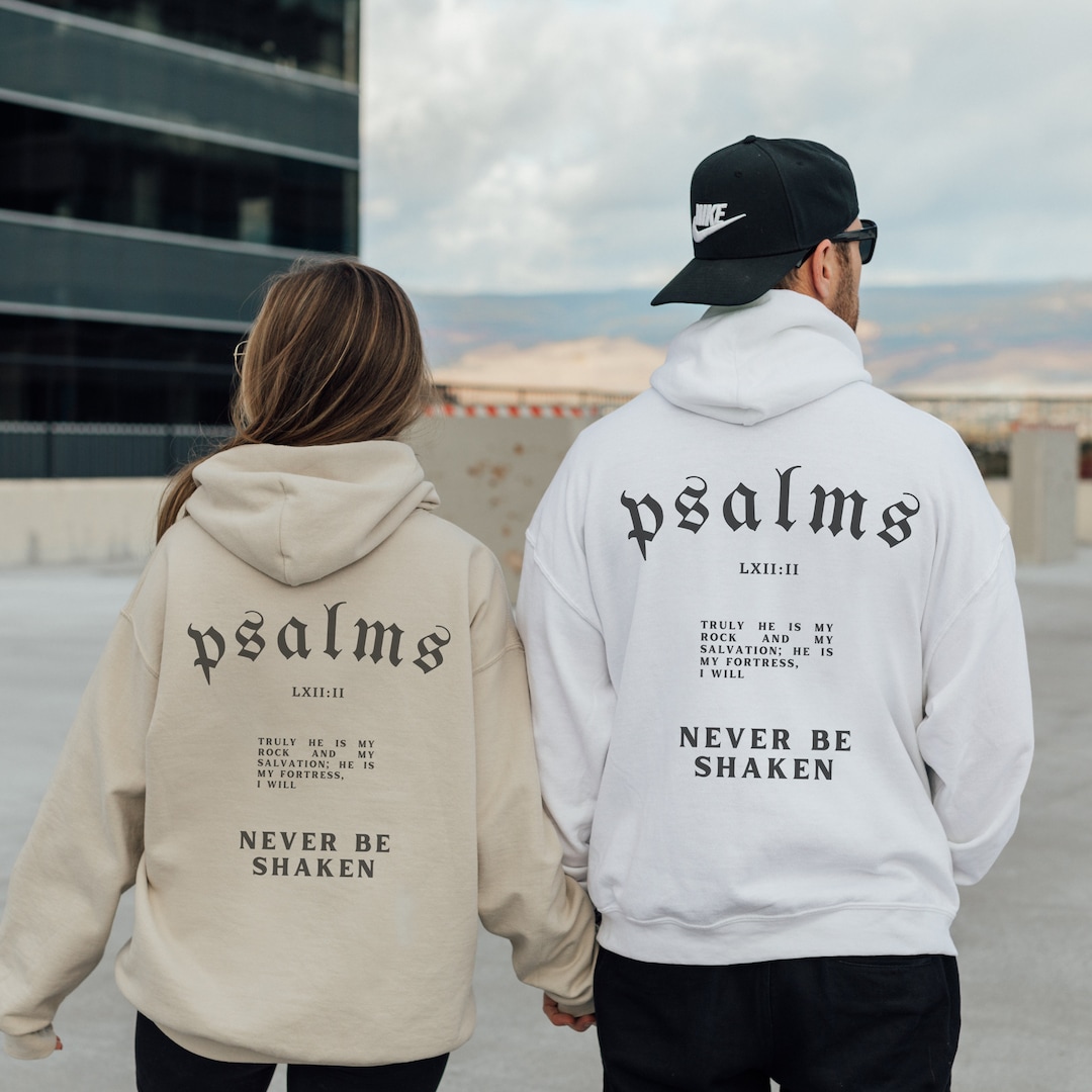 Men's Christian Hoodie Bible Verse Hoodie Christian Merch Mens ...